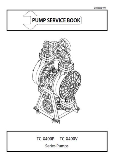 TC-X400 Series 1 1/2″ NPT Air Operated (AODD) Pumps | Iwaki Air